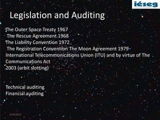Commercialisation of space | PPTX