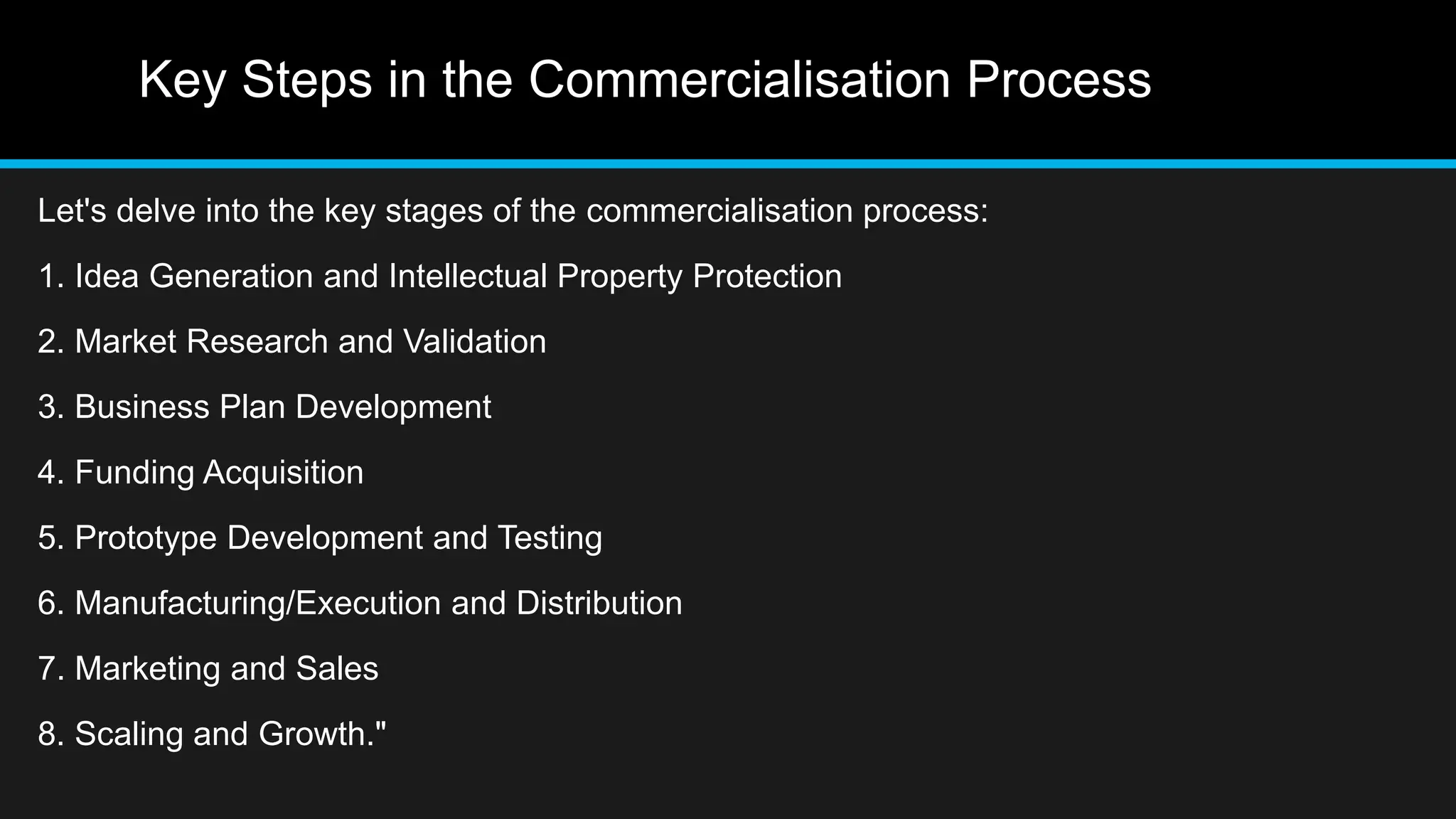 Commercialisation Process-A Road Map to Commercialisation Research.pptx