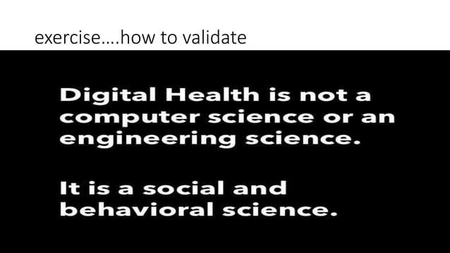 Commercialising Your Health Tech Innovation | PPT