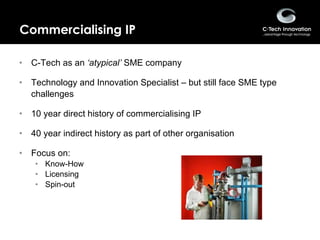 Commercialising intellectual property | PPT