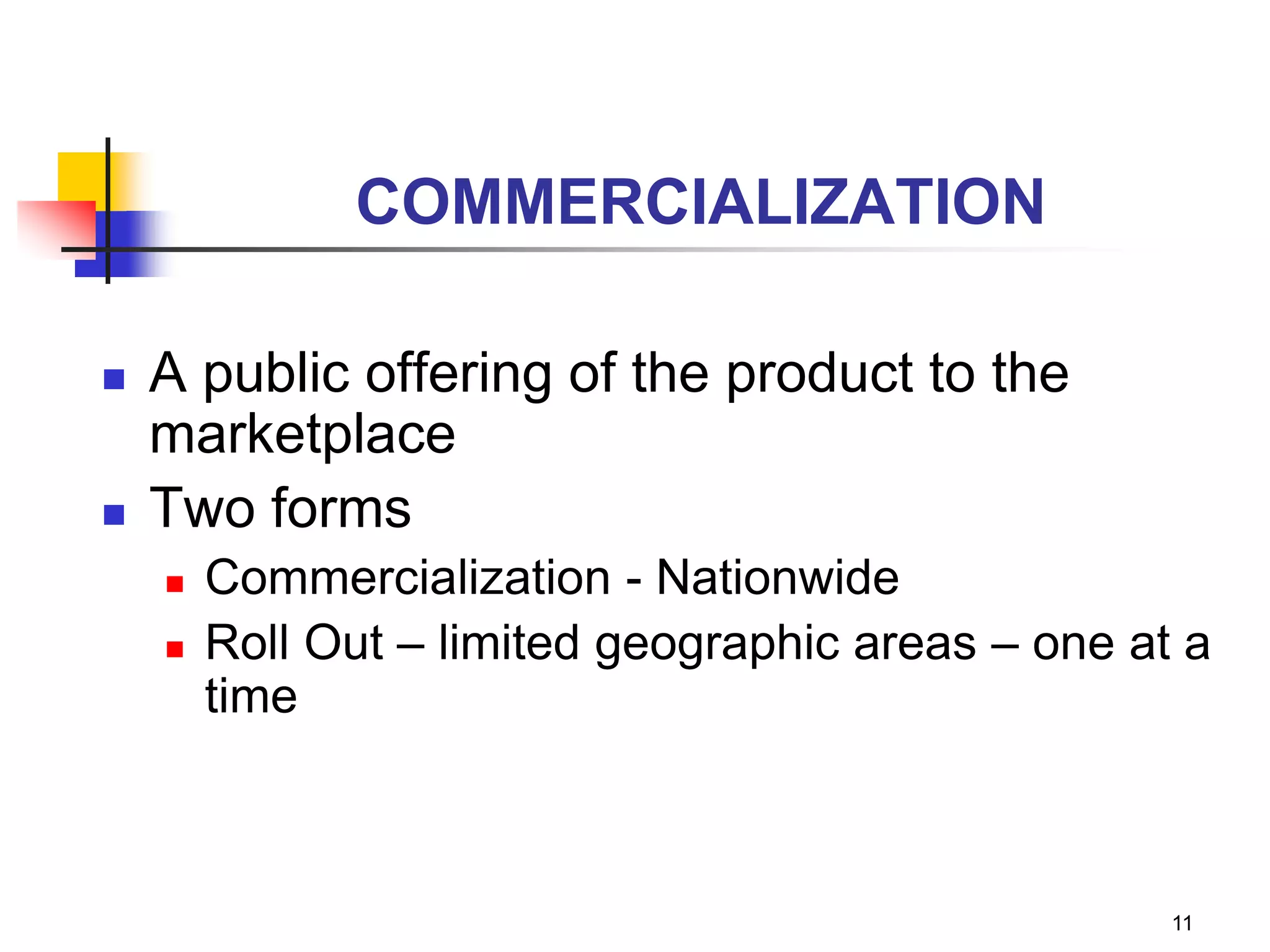 Commercialization | PPTX