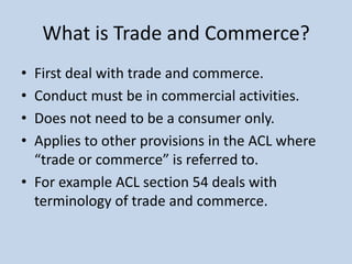 Commercial Law - Definition of trade and commerce | PPTX