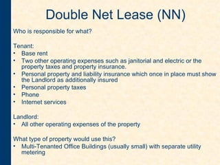 Commercial Leasing 101 | PPT
