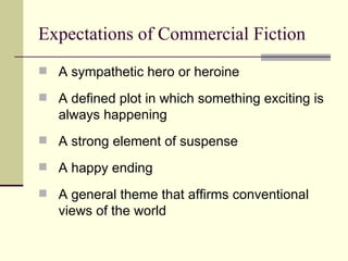 Commercial or literary_fiction - abdur | PPT
