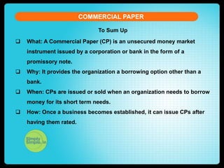 Commercial paper | PPTX