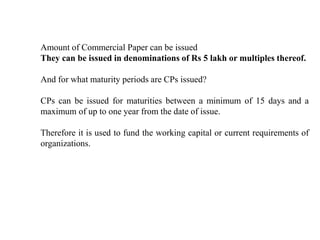 Commercial Paper.pptfinancialservices111 | PPT