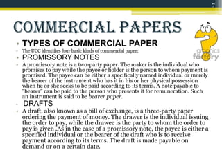 Commercial papers | PPTX