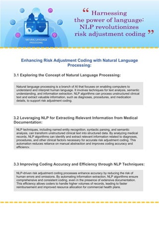 Commercial Plans and Risk Adjustment Coding - Leveraging AI, NLP & Machine learning.pdf