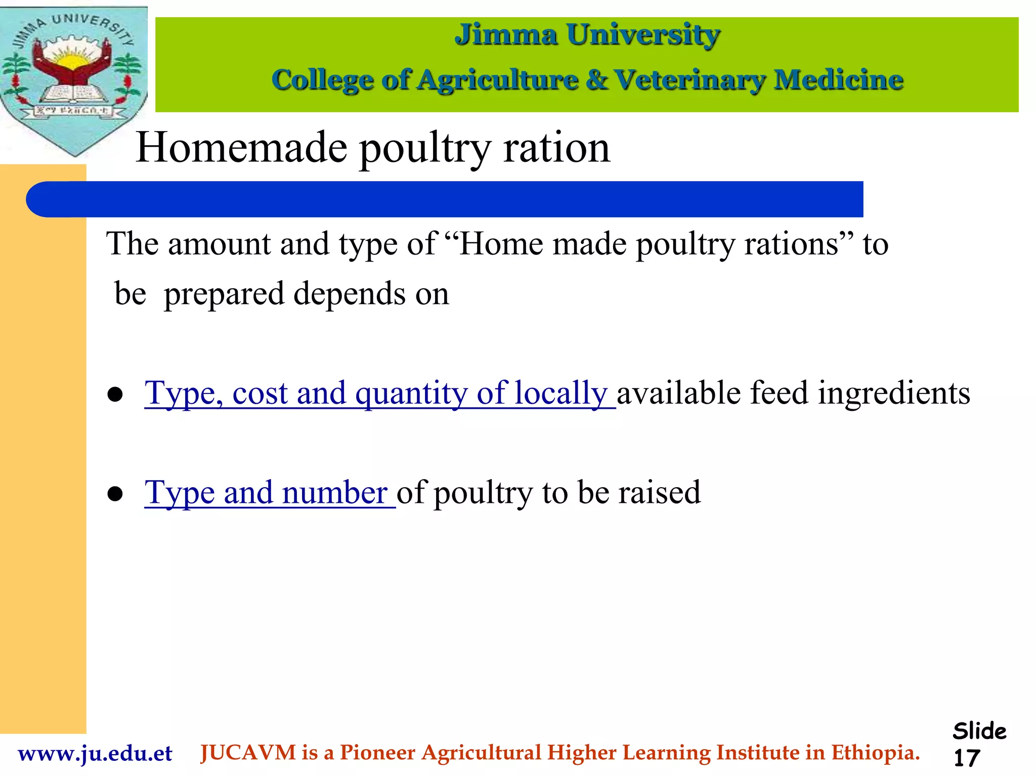 Commercial poultry ration in Ethiopia.pptx