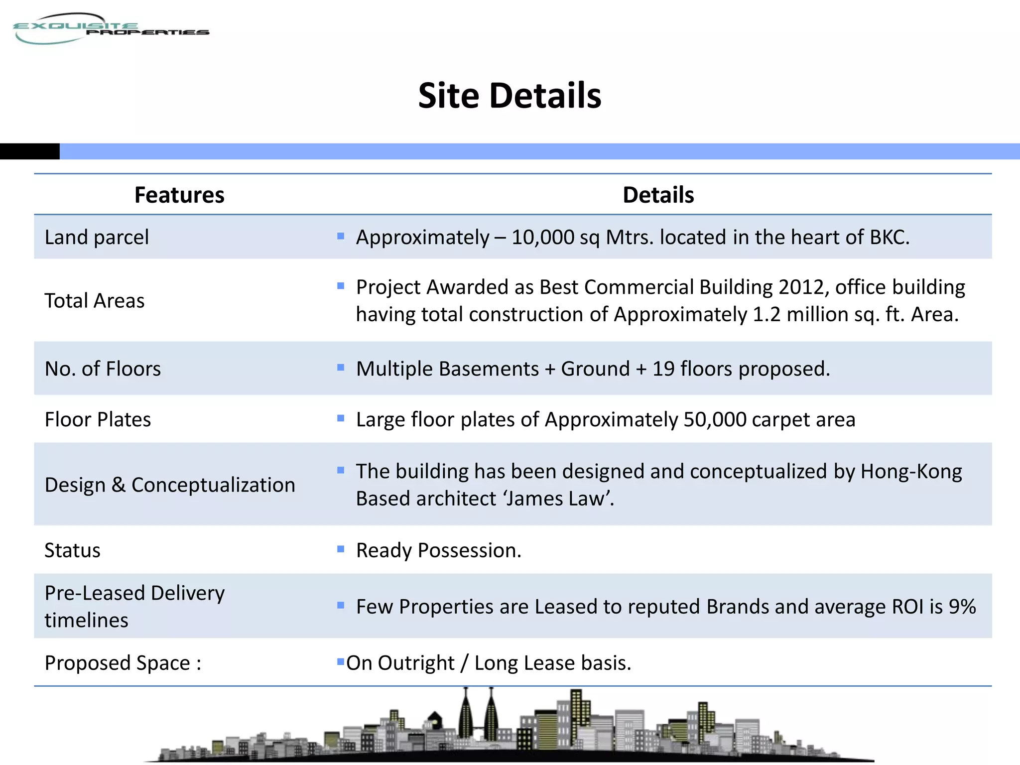 Commercial property at bkc shared | PDF