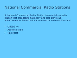 Commercial radio | PPTX