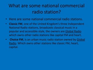 Commercial radio | PPT