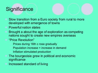 Commercial Revolution | PPT
