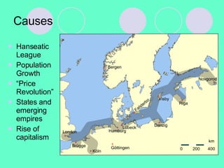 Commercial Revolution Map