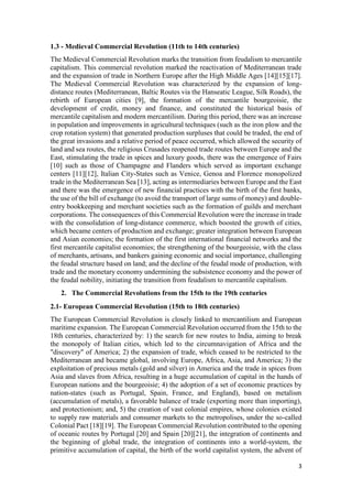 COMMERCIAL REVOLUTIONS AND THEIR IMPACTS ON SOCIETY THROUGHOUT HISTORY ...