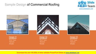 Commercial Roofing Proposal PowerPoint Presentation Slides | PPT