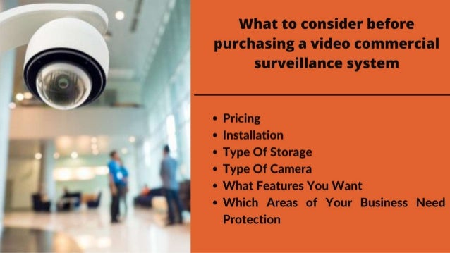 Choosing the Best Commercial Surveillance System for Your Business | PPTX