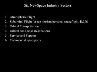 Commercial Trends in Space The NewSpace Industry | PDF