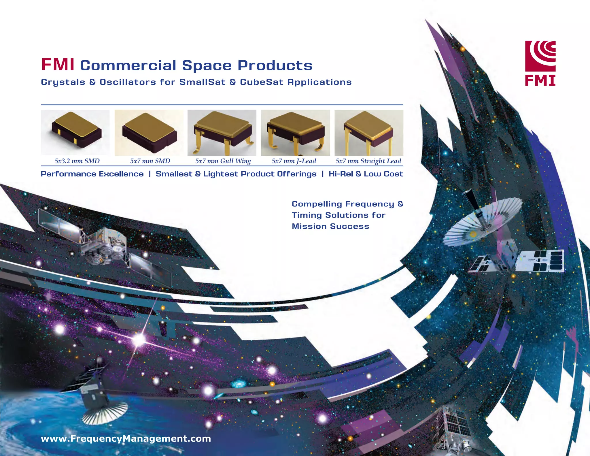 Brochure FMI - Productos comerciales para espacio | PDF | Radio Control ...