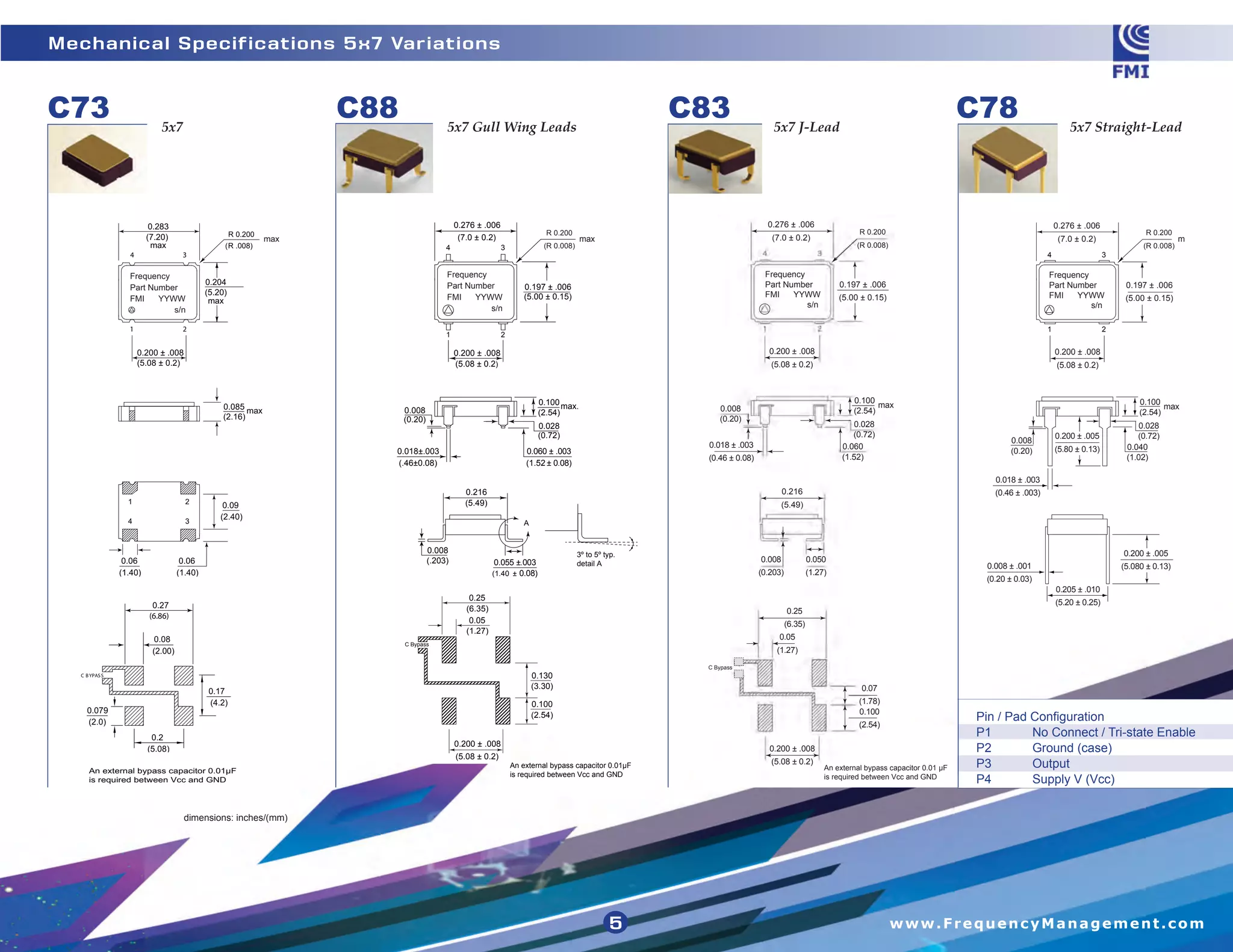 Brochure FMI - Productos comerciales para espacio | PDF | Radio Control ...