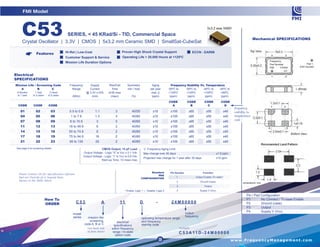Brochure FMI - Productos comerciales para espacio | PDF | Radio Control | Hobbies & Interests