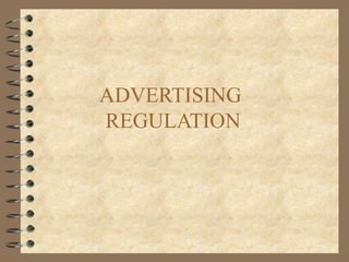 Commercial Speech/Advertising Regulation | PPT