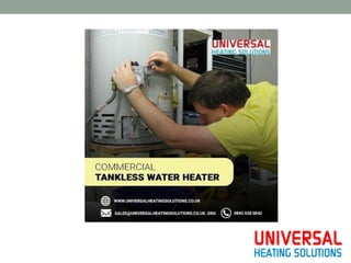 Commercial Tankless Water Heater | PPT