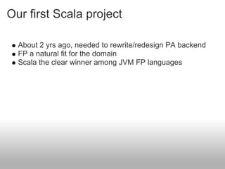 Commercial Usage Of Scala At Capital Iq Clari F | PPT