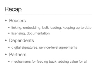 Commercial value of open data | PPT
