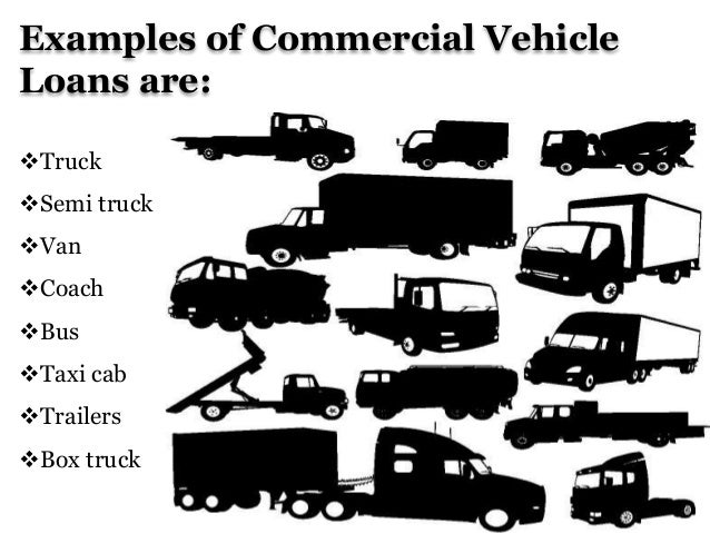 Commercial vehicle loan