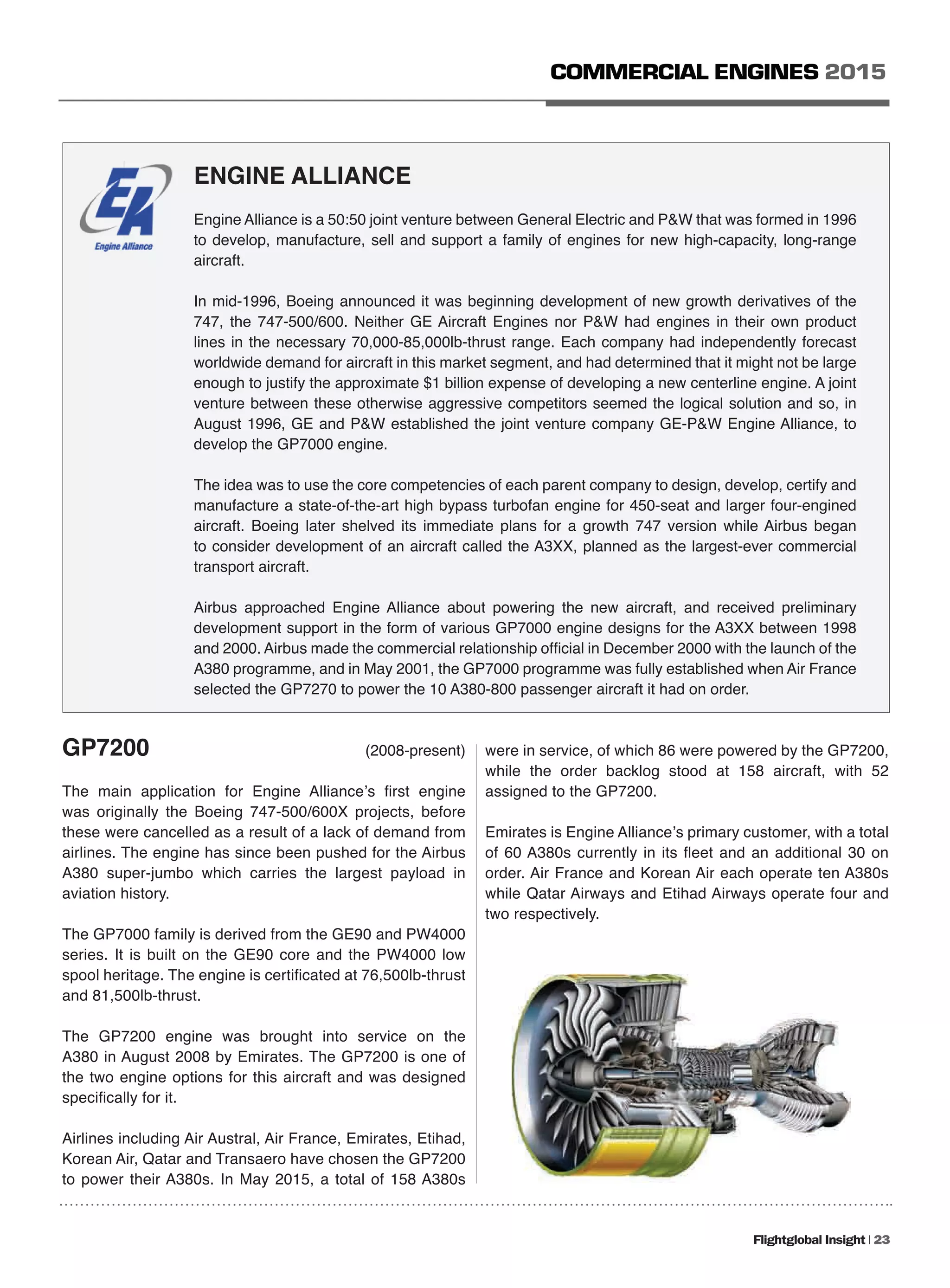 Commercial Engines 2015 | PDF