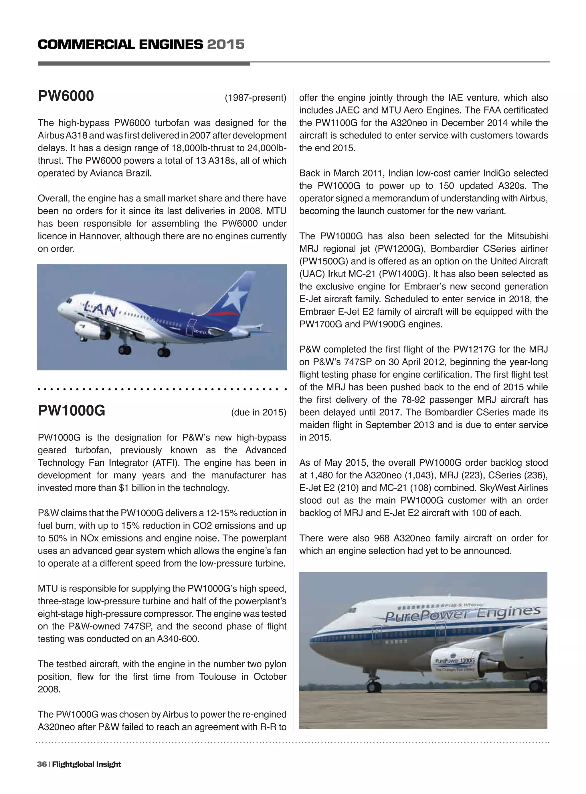 Commercial Engines 2015 | PDF