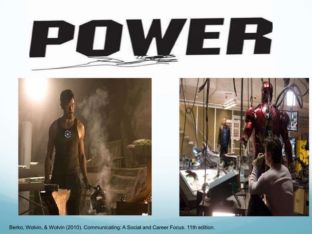 IRON MAN aka TONY STARK Power of Speech | PPT
