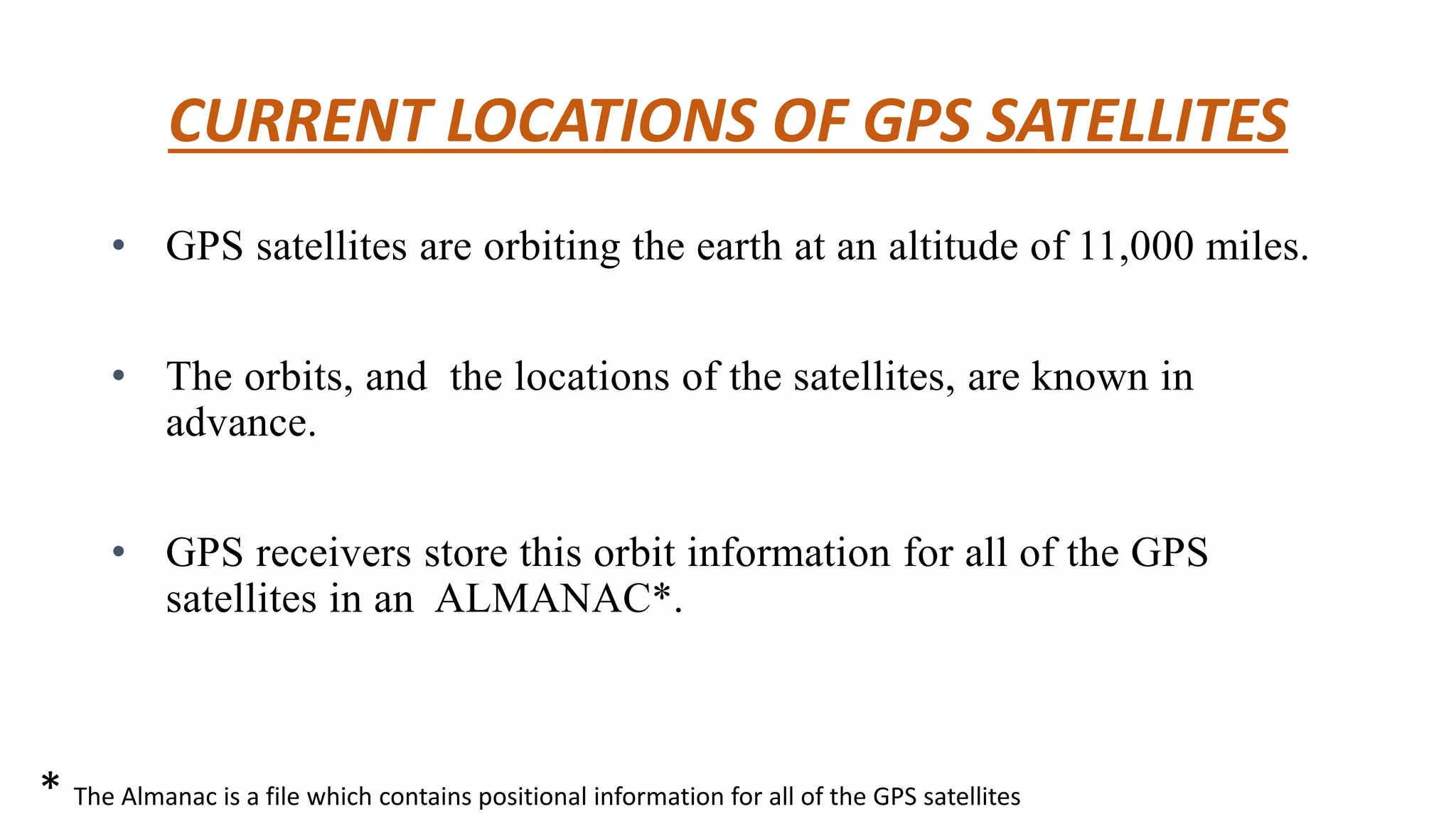 GPS ppt. | PPTX