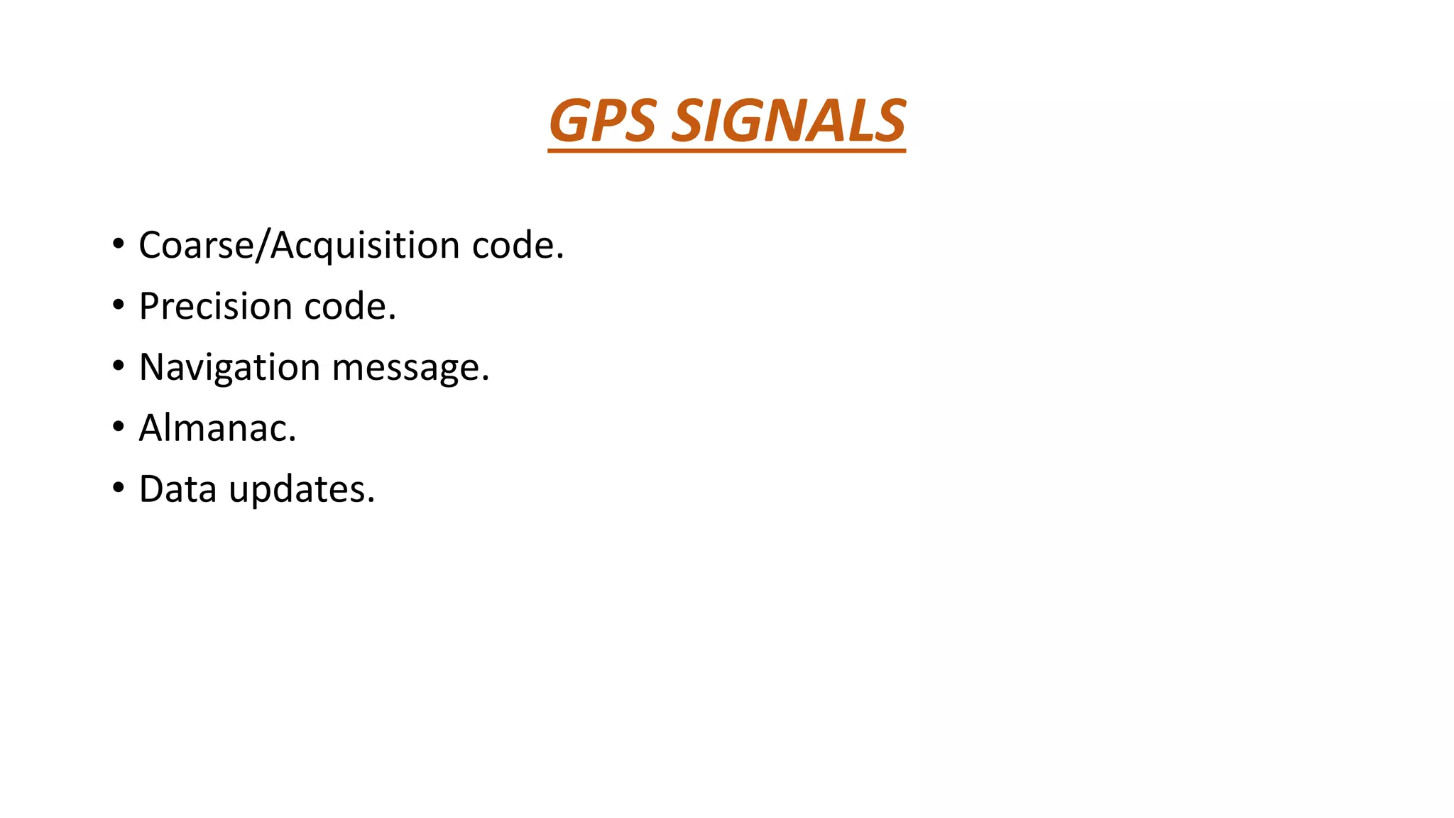 GPS ppt. | PPTX