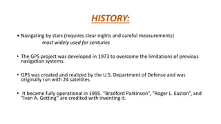 GPS ppt. | PPTX