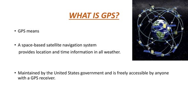 GPS ppt. | PPTX | Auto Navigation Systems | Auto Technology