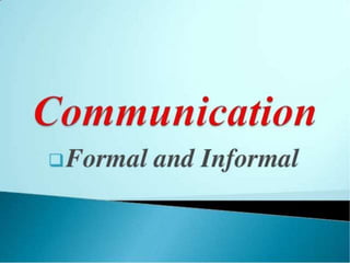 English Communication | PPTX