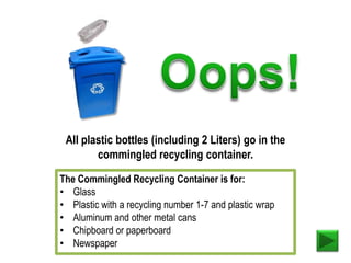 Commingled recycling | PPTX
