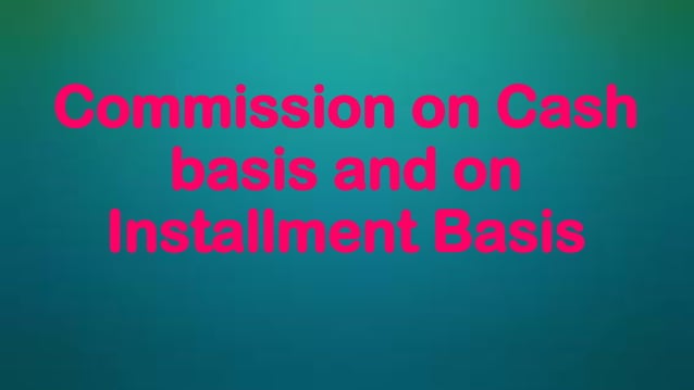 commission powerpoint presentation .pptx