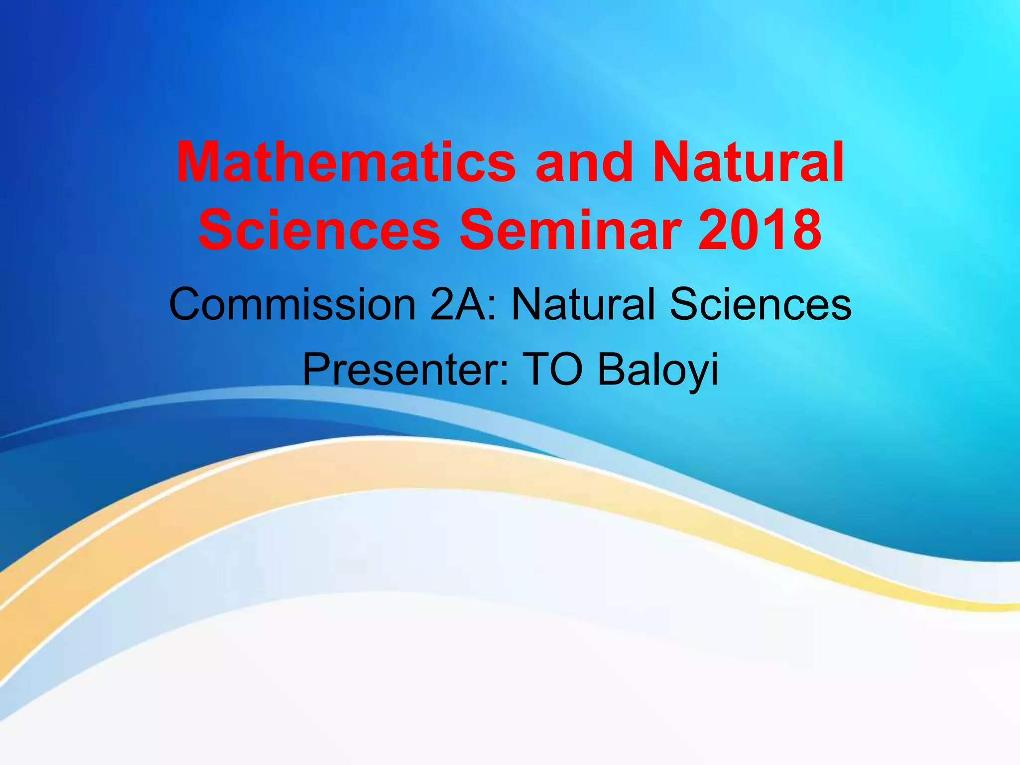 Challenges faced by Natural Sciences Teachers in the Xhariep District ...