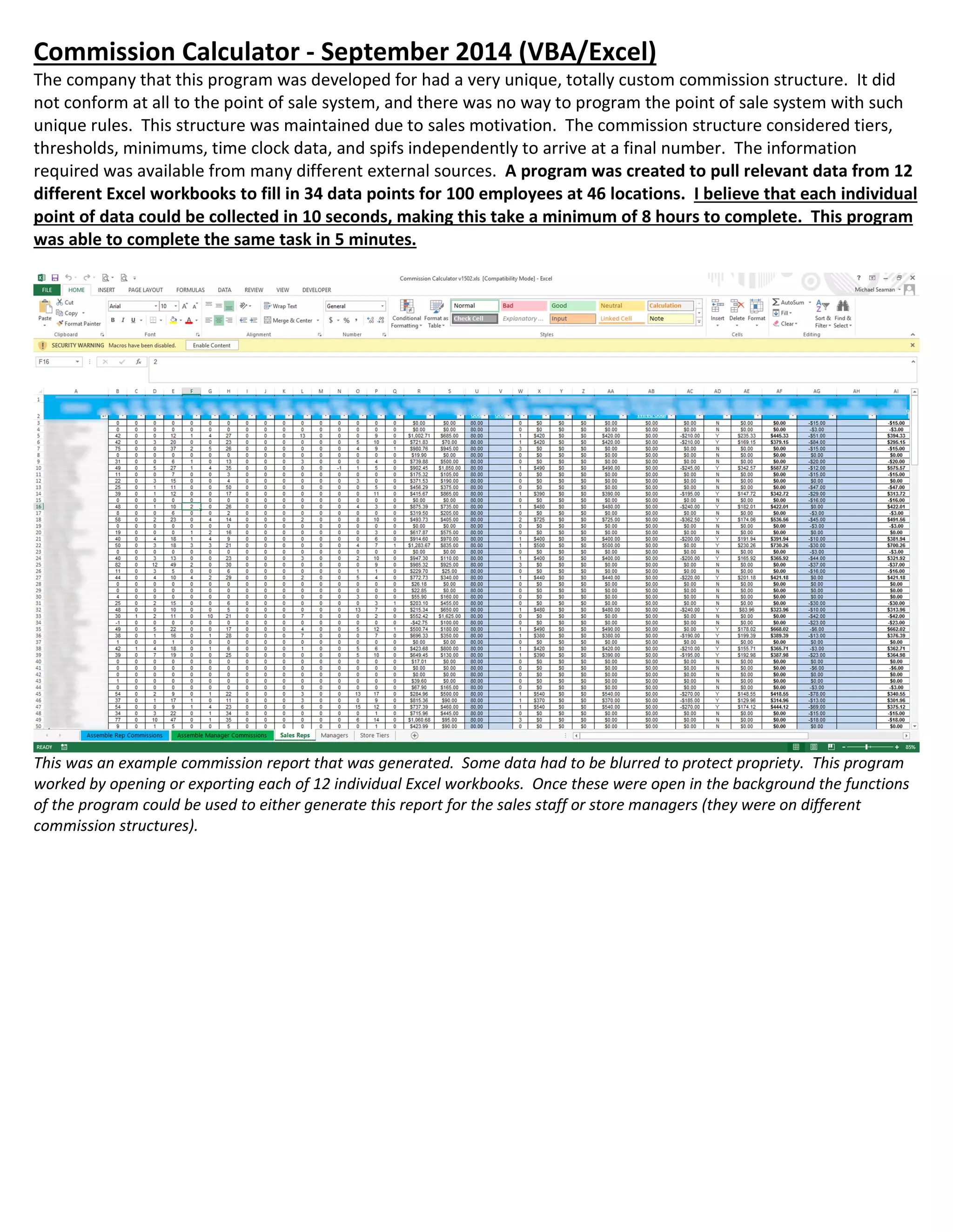Commission Calculator | PDF
