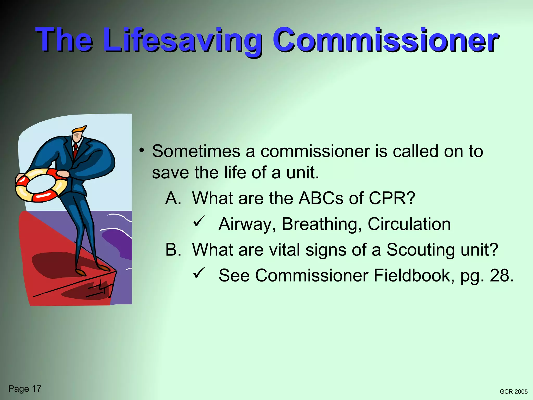 Commissioner basic part iv - web | PPT