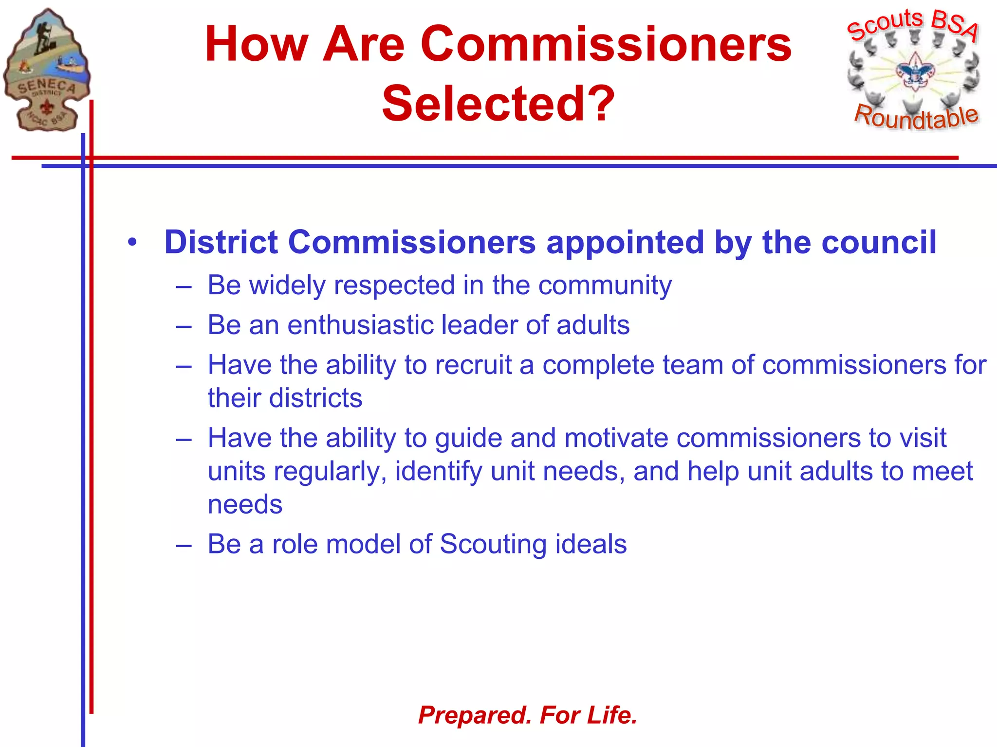 Commissioners | PPTX