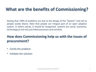 Commissioning And Procurement | PPT