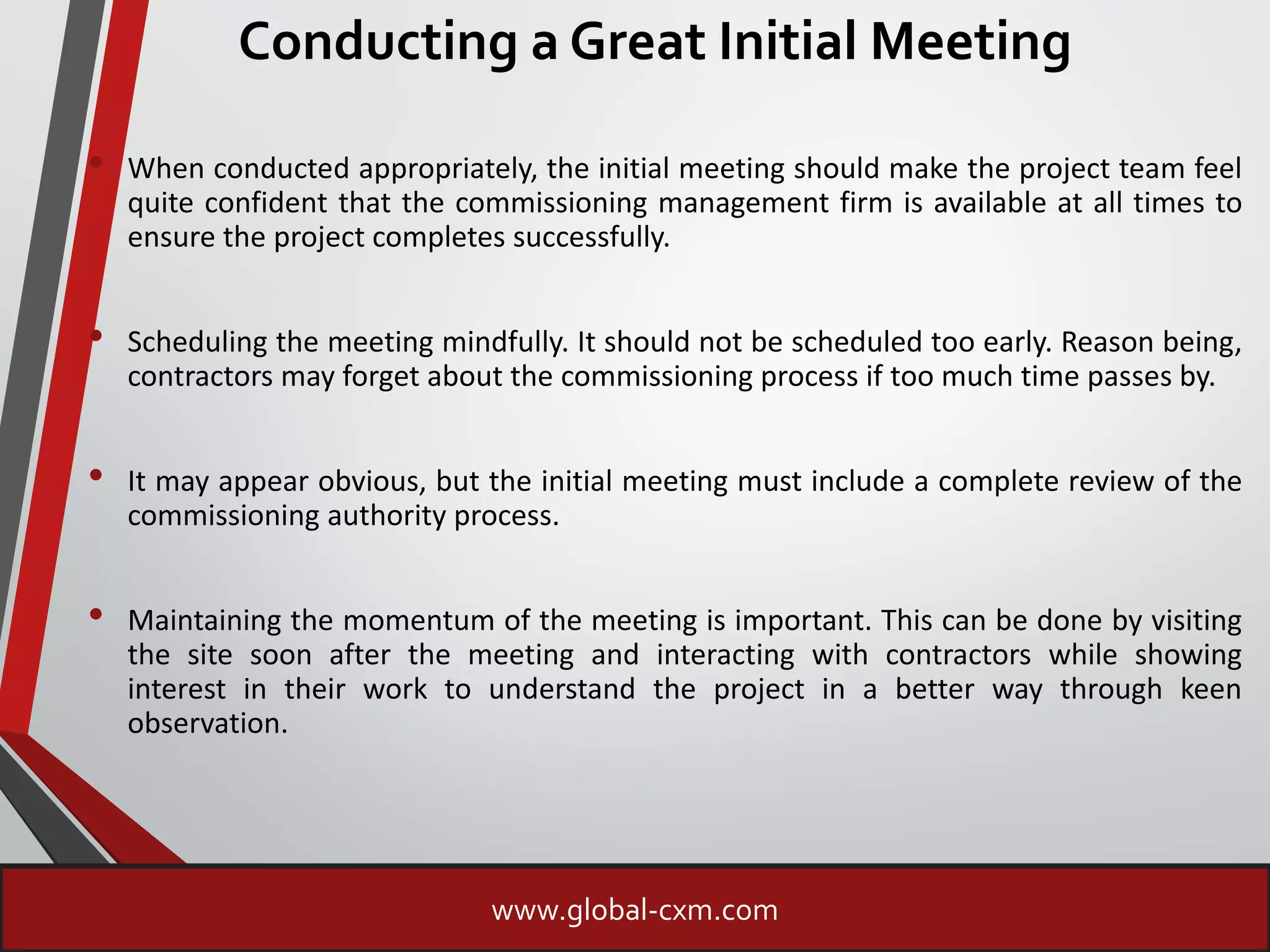 Commissioning Best Practices | PDF