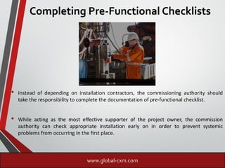 Commissioning - Best Practices During the Construction Phase | PPT