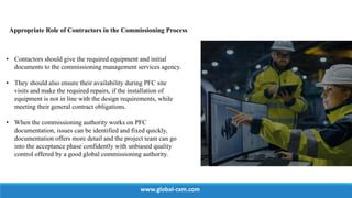 Commissioning Management and Validation Services | PPT