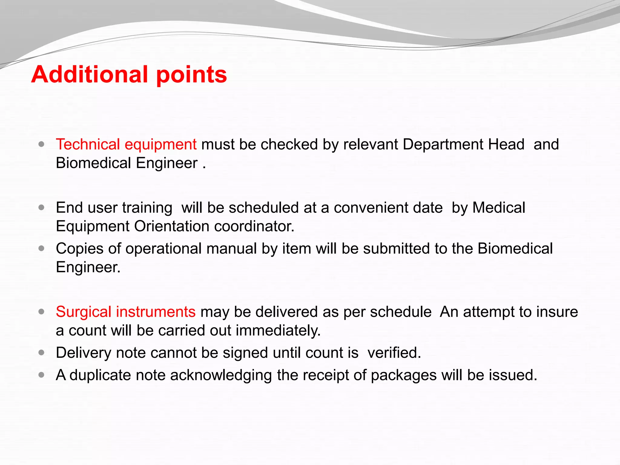 Commissioning of New Hospital | PPT