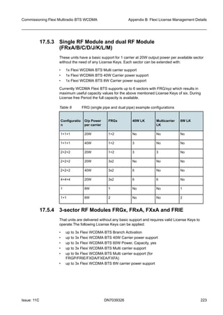 Commissioning flexi multiradio_bts_wcdma | PDF